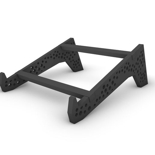 STL file Laptop PC Stand 💻 ・Design to download and 3D print・Cults