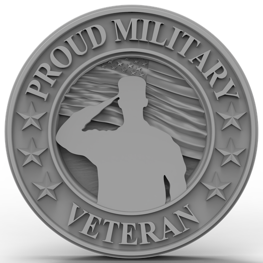 3D file 3D Model STL File for CNC Router/Laser & 3D Printer Proud ...