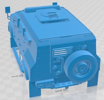 🐱 Oshkosh Sand Cat V2 Printable Body Car・ 3D File for ・Cults