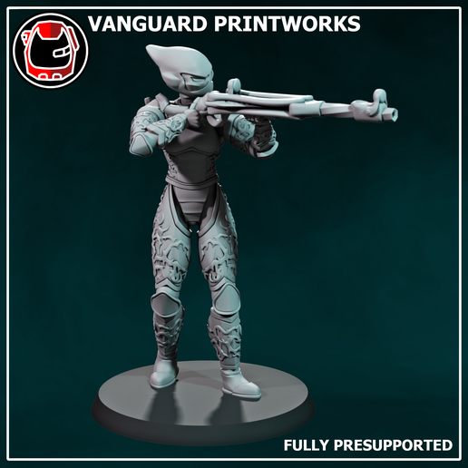 🧝 Void Elf Guardian・Free STL File for 3D printing・Cults