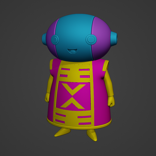 Archivo STL Zeno Sama - Dragon Ball - Z, Super, Daima, GT 🐉 ・Diseño ...