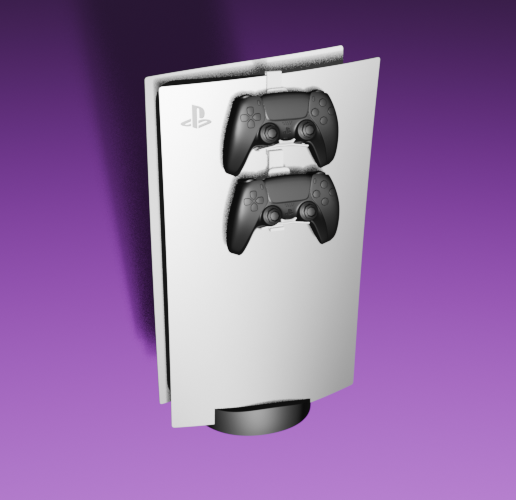 🧰 PS5 DualSense controller hanger・Free STL File for 3D printing・Cults