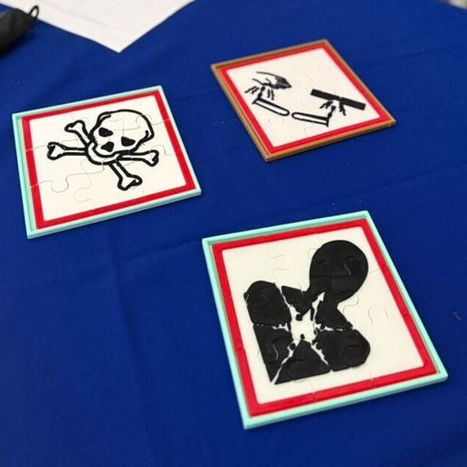 🦺 Chemical Safety Puzzle – GHS Hazard Symbols Educational Tool ...