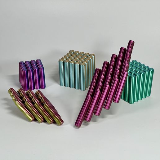 👌 Wobble Crosses Fidget Flexible Toy Print in Place・ 3D File for 3D ...