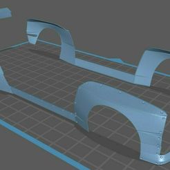 Archivo STL nissan 350z kit rocket bunny 1/18 1/10 1/64 rc・Plan para descargar y imprimir en 3D ...