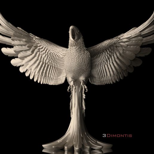 STL file parrot 🦜 (OBJ)・3D printing template to download・Cults