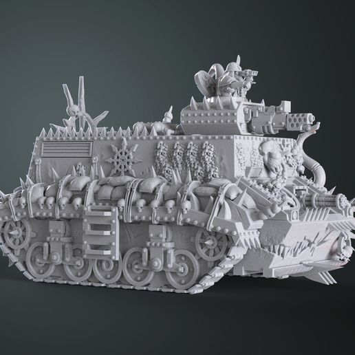🪖 Traitor light tank・ 3D File for 3D printing・Cults