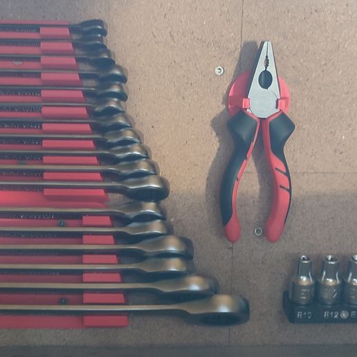 🔧 Workshop tool holder set・ STL File for 3D printing・Cults