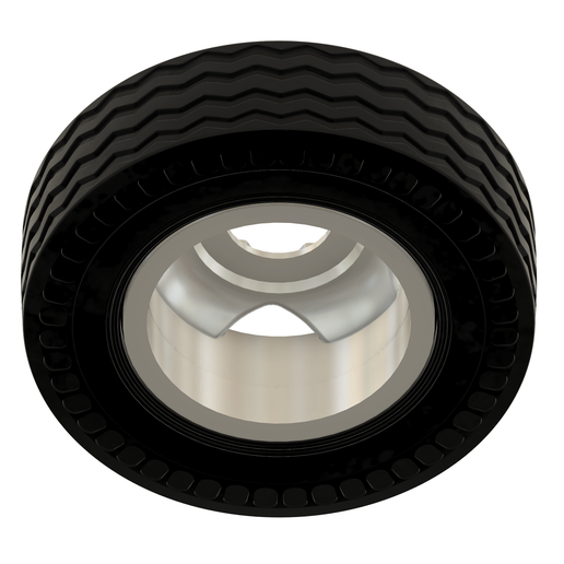 🚚 Set of truck wheels with tires and dual rear・ STL File for ・Cults