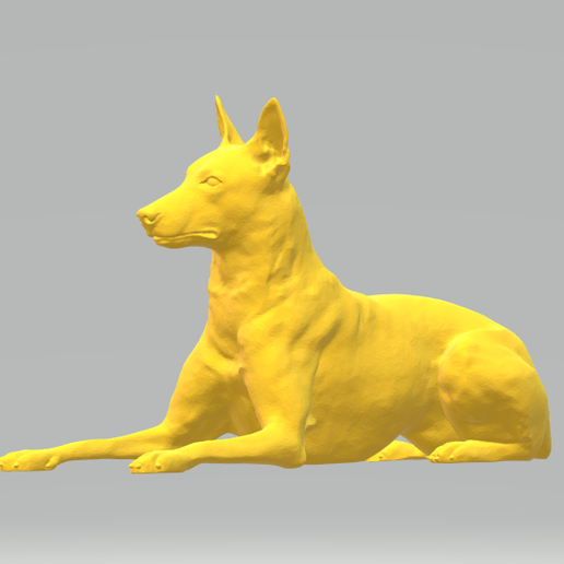 STL file shepherd dog 🐕 ・3D printer design to download・Cults