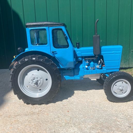 🚜 Radio-controlled model of the MTZ-50 tractor in 10th scale・ STL File ...