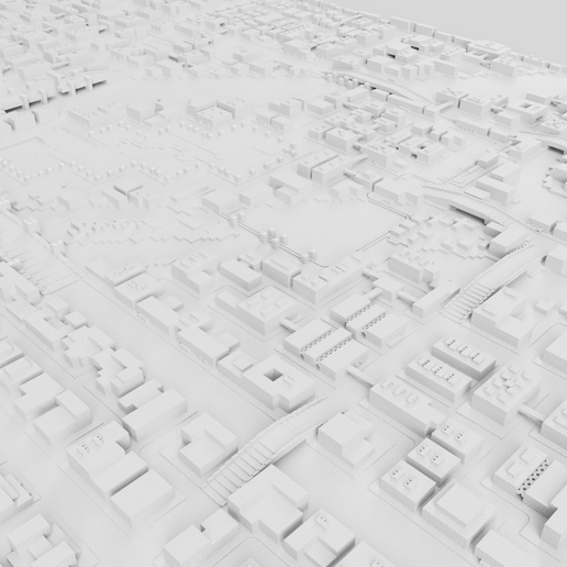 🏙️ Liberty City 1997 (GTA Full Map)・ STL File for 3D printing・Cults