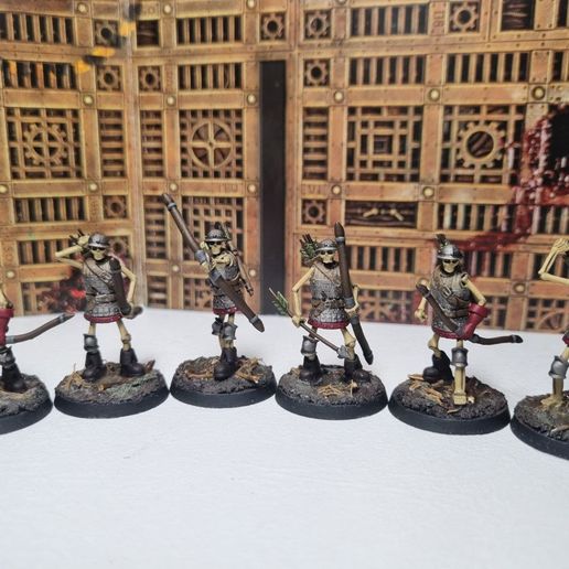 OBJ file Heroes of might and magic 5 Skeleton Archer Скелет Лучник HOMM ...