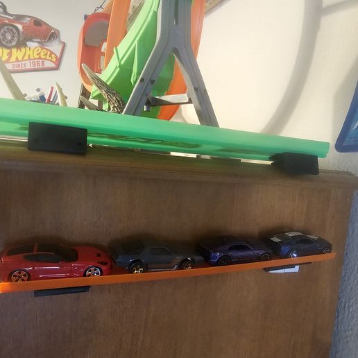 🥵 Hot Wheels Wall Track Mount・ STL File for 3D printing・Cults