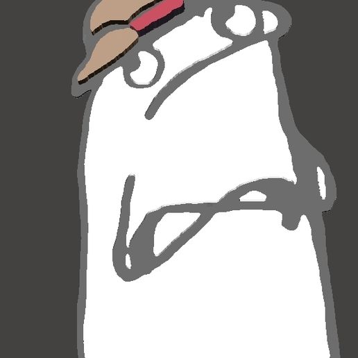 🧉 flork para taza vaso etc・ STL File for 3D printing・Cults