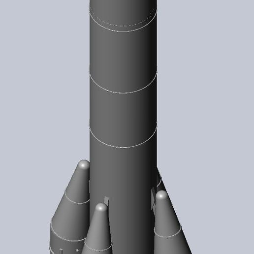 🚀 Ariane 6 Rocket - Detail Printable Scale Model・ STL File for ・Cults