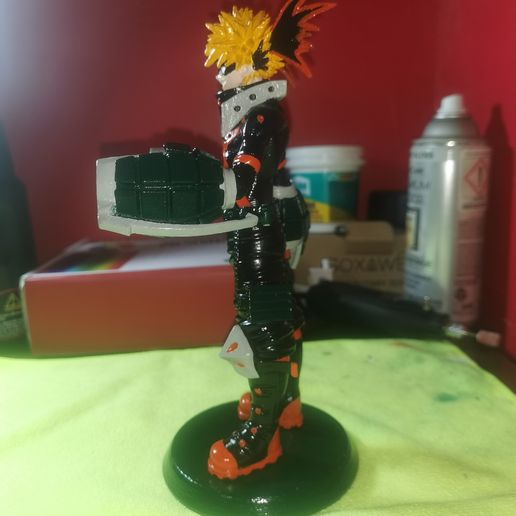 3D print Bakugo V2 - My Hero Academia 3D print model • made with ...