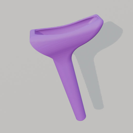 ♀️ Female Urination Funnel - Stand to Pee Device für Frauen・ STL Datei ...