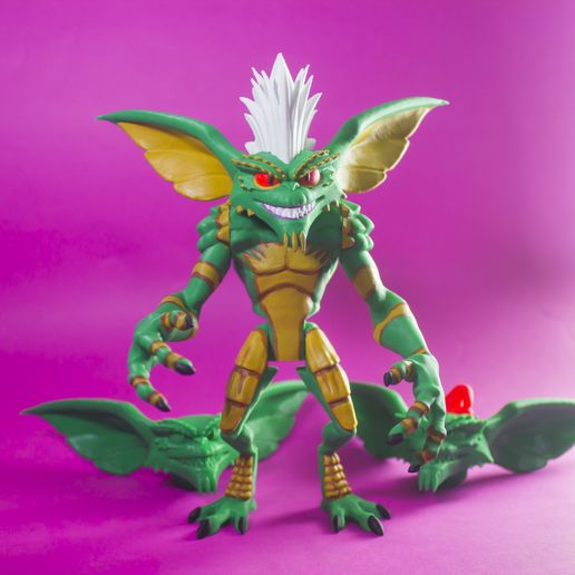 Archivo 3D Gremlin Stripe articulated 🧸 ・Plan para descargar y imprimir ...