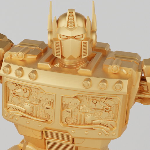 3D file Optimus prime fanart 🤖 ・3D printable model to download・Cults