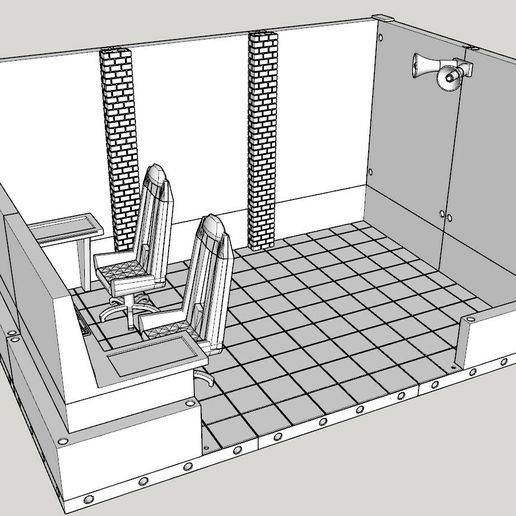🚧 Classified Construction Set - Comunications Center・ STL File for 3D ...