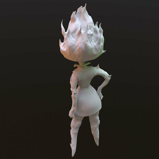 📽️ Pixar Elemental Ember Lumen printable・ STL File for 3D printing・Cults