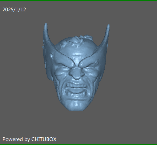 STL file Wolverine Battle Damaged Head 🧸 ・3D print model to download・Cults
