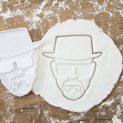 🍪 Breaking Bad Cookie Cutters Set - Heisenberg Face, Walter White ...