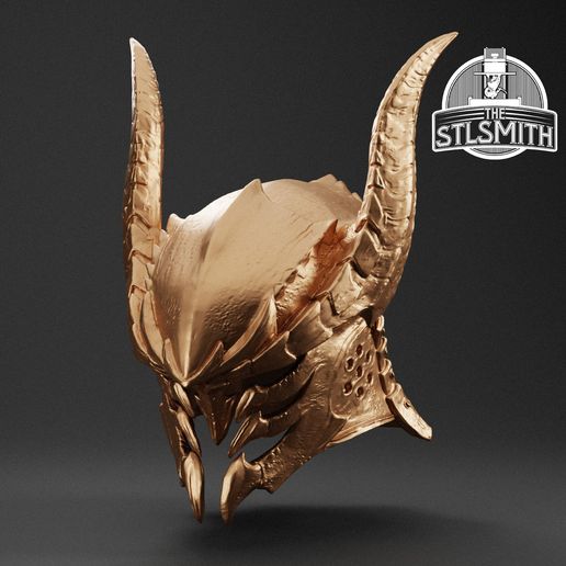 Archivo STL Gore Helm MHW Life Size Prop STL 👹 ・Objeto imprimible en 3D ...
