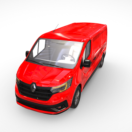 Renault Trafic Van 🚚 ・ STL File for ・Cults