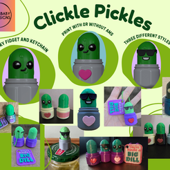 Pickle best STL files for 3D printer・200 free models to download・Cults