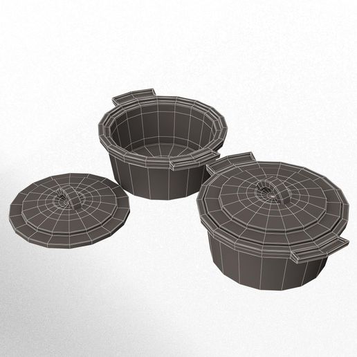 3D file Cooking Pot 🍳 ・3D printing model to download・Cults
