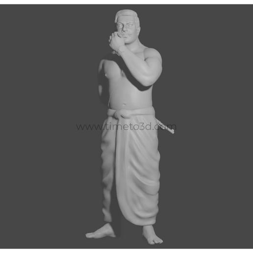 👾 Chandra Shekhar Azad・ STL File for 3D printing・Cults