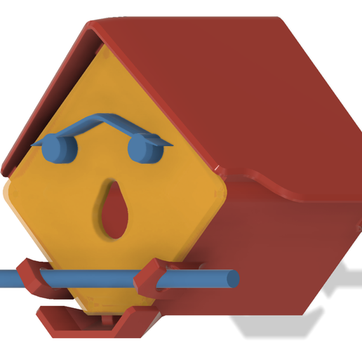 🐦 Moe Bird House (Outdoor, Multi Component, 2 Versions)・Free 3D File ...