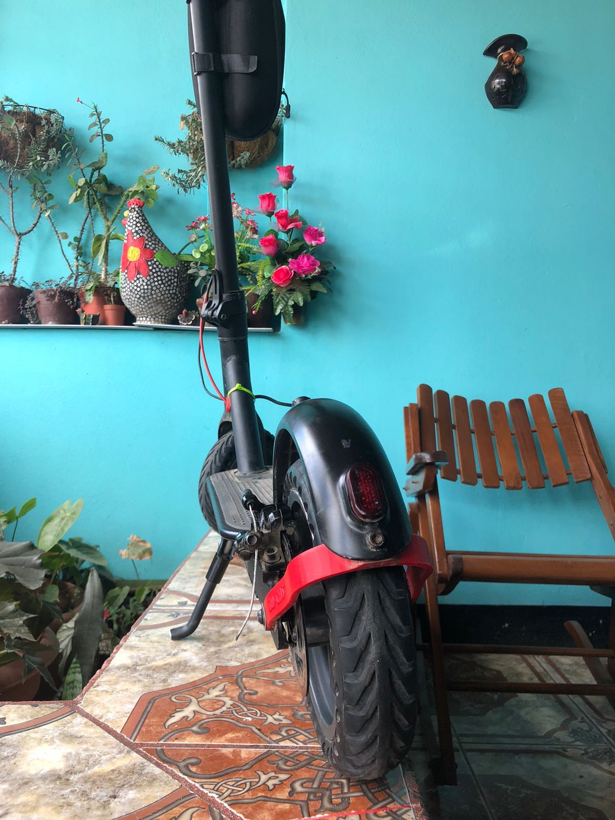 STL file Electric scooter mudguard bracket・3D printer model to download・Cults