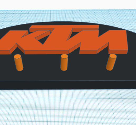 STL file KTM KEY HOLDER 🔑 ・3D printable design to download・Cults