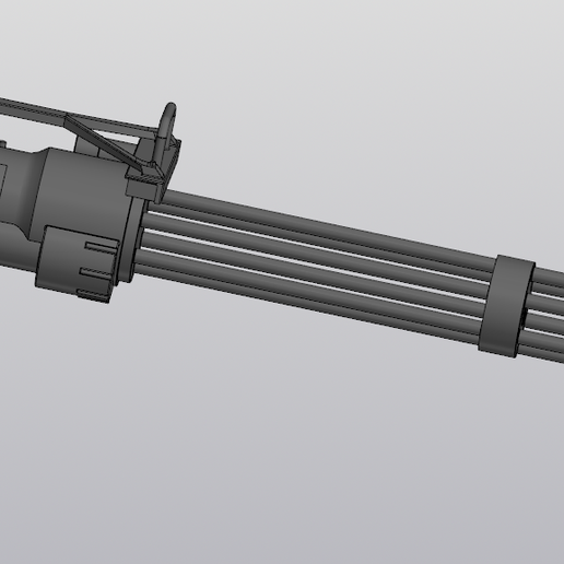 🔫 Machine gun・Free STL File for 3D printing・Cults