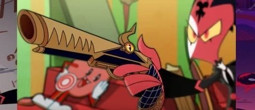 🔫 Blitzo's Gun Helluva Boss・ STL File for ・Cults