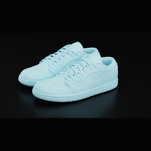 🇯🇴 Air Jordan 1 Low Shoe・ STL File for 3D printing・Cults