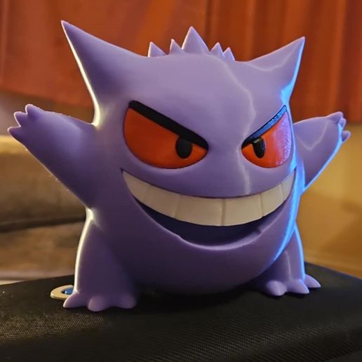 3D printable POKEMON / GENGAR BY COLORS • made with Mercury One Zero G ...