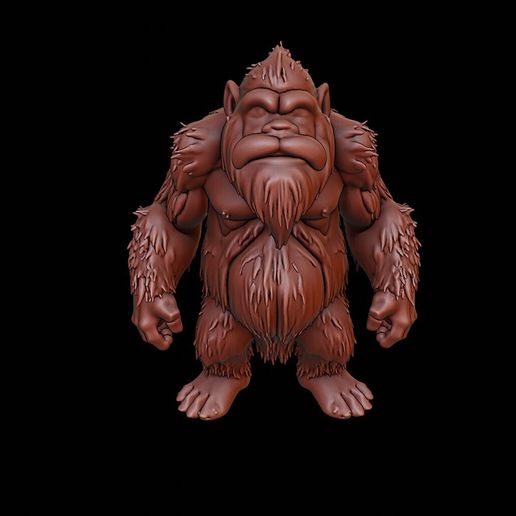 3D file Yeti Bust 👤 ・3D printer design to download・Cults