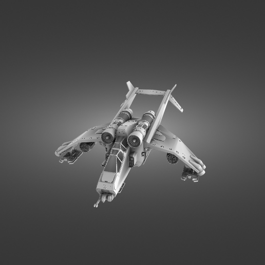 STL 文件 Valkyrie Airborne Assault Carrier 🛰 ・可下载 3D 打印设计・Cults
