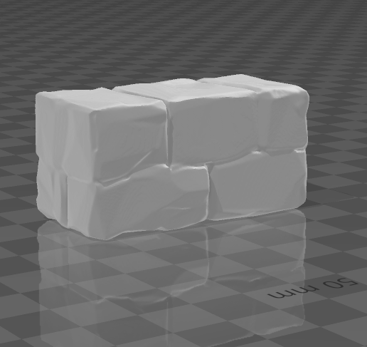 🧱 Simple Rough-Hewn Brick Block (OBJ, STL)・Free STL File for 3D ...