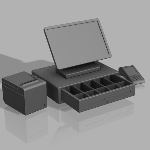 🧾 Point of Sale Setup - Card Machine, Cash Register and Receipt printer ...