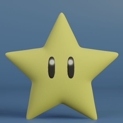 STL file Power Star ⭐ ・3D print object to download・Cults
