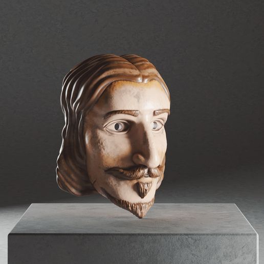 🎬 John Carver Mask・ STL File for ・Cults