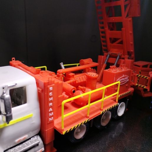 🚚 SCHRAMM 685 DRILLING RIG・ STL File for 3D printing・Cults