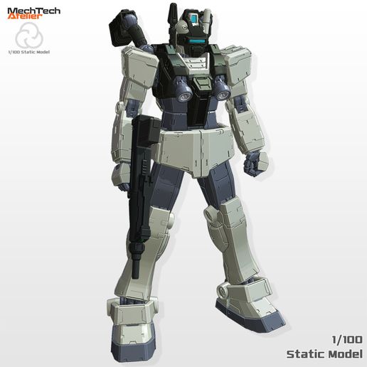 3D file RGM-79V GM Night Seeker 🤖 ・3D printable model to download・Cults