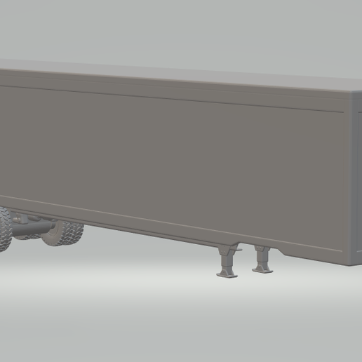 🚐 trailer box usa・ STL File for ・Cults