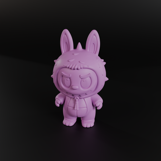 🗝️ Labubu・Archivo STL para Impresión 3D・Cults